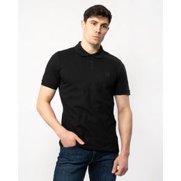 BOSS Orange Passenger Herren Stretch-Baumwoll Slim-Fit Polo-Shirt mit Logo-Patch NOS