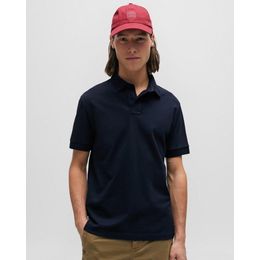 BOSS Orange Passenger Herren Stretch-Baumwoll Slim-Fit Polo-Shirt mit Logo-Patch NOS