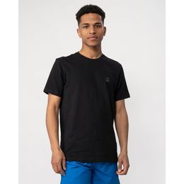 BOSS Orange Tales Herren Baumwoll-Jersey T-Shirt mit Logo-Patch NOS