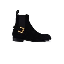 Balmain Balmain Anthem Chelsea-Stiefel Schwarz