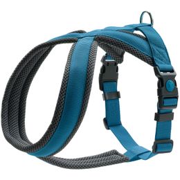 Hunter Geschirr London Comfort dunkelblau / XS-S
