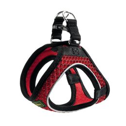 Hunter HILO Set Geschirr & Leine | rot XXS-XS / 20/200