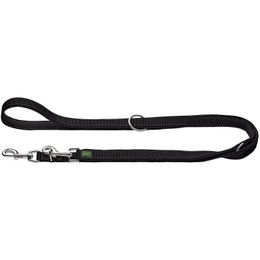 Hunter Verstellbare F&uuml;hrleine Maldon 3.0 schwarz / 15/200