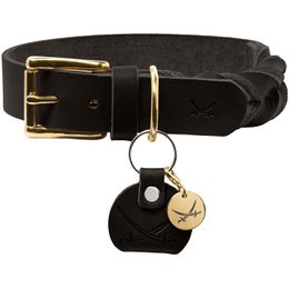 Hunter Halsband Sansibar Solid schwarz / 55