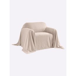 &Uuml;berwurf, Braun, Gr. 250x370 cm - Sofa&uuml;berwurf, Pereira da Cunha, Sofa&uuml;berw&uuml;rfe & Hussen, 100% Baumwolle
