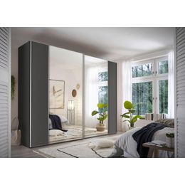 Schwebet&uuml;renschrank STAUD, B:298cm H:222cm T:68cmvulkan, Holzwerkstoff, Schr&auml;nke, "Sonett 120, Made in Germany", mit vier verschiedenen