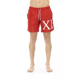 Bikkembergs Rote Schwimmshorts Xi