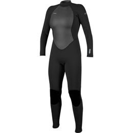 O`Neill O'NEILL Reactor-2 3-2 Back Zip Full Neoprenanzug Damen - Gr&ouml;&szlig;e 38 - schwarz