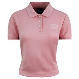 Puma x Rihanna Fenty Damen Rosa Crop-Polo-Shirt