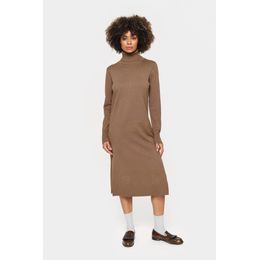Saint Tropez Kleid Casual fit Shitake Melange brown