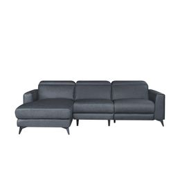 U.N.O uno Ecksofa mit Relaxfunktion Taku blau Ma&szlig;e (cm): B: 268 H: 81 T: 169.0 Sofas > Sofas nach Material > Ledersofas &raquo; Sofa DE