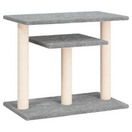 vidaXL Kratzs&auml;ule grau