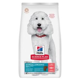 Hill's Hill's Science Plan Trockenfutter Hund, Hypoallergenic, Medium Adult, mit Lachs 14 kg
