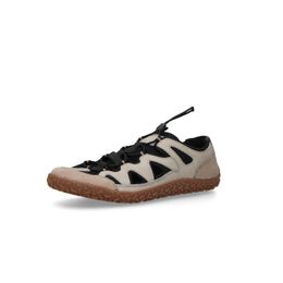 Camel Active Herren Sneaker, Gr. 40taupe, schwarz, Leder, Textil, Schuhe, Barfu&szlig;schuh, Slipper mit Schnellverschluss