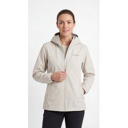 Berghaus Damen Funktionsjacke "W DELUGE PRO 3.0 JKT", beige, Gr. XS, Obermaterial: 100% Polyester, Jacken, mit zwei Rei&szlig;verschlusstaschen,