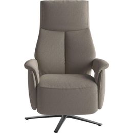 Sit & More TV-Sessel SIT & MORE, B:75cm H:110cm T:85cm, beige, 98% Polyester 2% Polyamid, Sessel, "TV Lazy", mit Herz-Waage-Positon und 3 Motoren