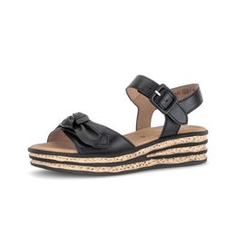 Gabor Damen Plateausandaletten "Plateau Sandale", Gr. 40schwarz, Schuhe