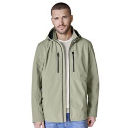 Casamoda Herren Softshelljacke "Casamoda Softshelljacke uni"hellgr&uuml;n, Gr. XXXL, 92% Polyester, 8% Elasthan, Jacken
