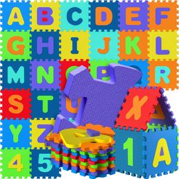 Spielwerk Puzzlematte 86-tlg Bunt