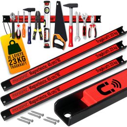 Deuba Magnetleiste 3er-Set 45cm inkl Montagematerial