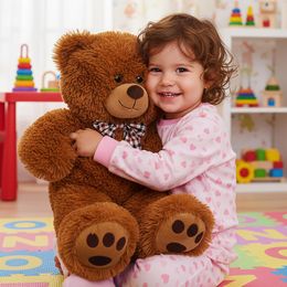 Monzana Pl&uuml;schtier Teddyb&auml;r L Braun 50cm