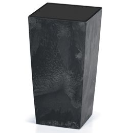 Deuba Blumentopf Betonoptik Anthrazit 91L