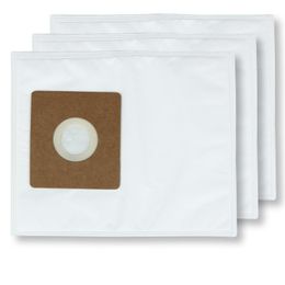 Deuba Staubsaugerbeutel 3er-Set Wei&szlig;