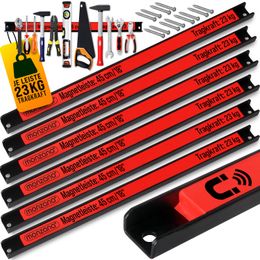 Deuba Magnetleiste 6er-Set 45cm inkl Montagematerial