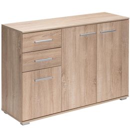 Casaria Kommode Alba Eiche 107x75x35cm
