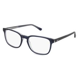 Ray-Ban 0RX5418 Brille Unisex | Fassung: Vollrand, Quadratisch, Blau Transparent