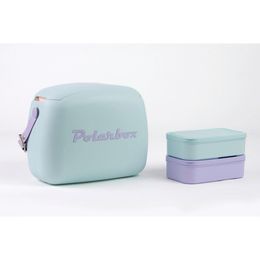 Polarbox K&uuml;hlbox Polarbox, Blau, Lila, Hellblau, Kunststoff, 6 L, 30.3x24.2x18 cm, Tragegriffe, Freizeit, Koffer & Taschen, K&uuml;hlboxen