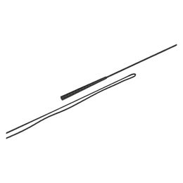 Black Forest Longierpeitsche, ohne Wirbel schwarz 180 cm