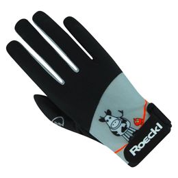Roeckl Handschuhe Kansas, f&uuml;r Kinder schwarz Damen 5.0
