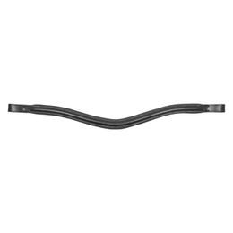 Lederstirnband Classic schwarz Pony