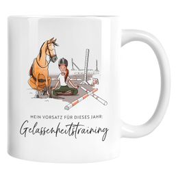 mrs. RIDE Keramiktasse wei&szlig;