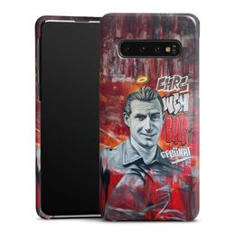 DeinDesign Galaxy S10 Handy Premium Case Smartphone Handyh&uuml;lle Schutzh&uuml;lle gl&auml;nzend 1. Fc Kaiserslautern 1. Fck Fritz Walter Premium Case