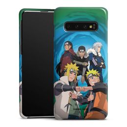 DeinDesign Galaxy S10 Handy Premium Case Smartphone Handyh&uuml;lle Schutzh&uuml;lle gl&auml;nzend Hokage Official Licensed Product Naruto Shippuden Premium Case