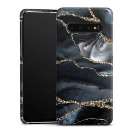 DeinDesign Galaxy S10 Handy Premium Case Smartphone Handyh&uuml;lle Schutzh&uuml;lle gl&auml;nzend Marble Trends Glitzer Premium Case