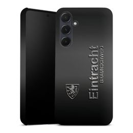 DeinDesign Galaxy A55 5G Handy Premium Case Smartphone Handyh&uuml;lle Schutzh&uuml;lle gl&auml;nzend Logo Eintracht Braunschweig Official Licensed Product Premium Case