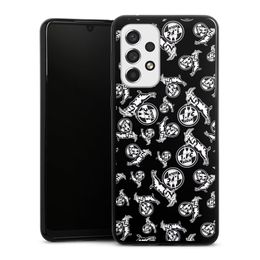 DeinDesign Galaxy A33 5G Handy Slim Case extra d&uuml;nn Silikon Handyh&uuml;lle schwarz H&uuml;lle Muster 1. Fc K&ouml;ln Official Licensed Product Silikon Slim Case
