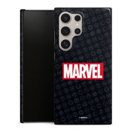 DeinDesign Galaxy S24 Ultra Handy Premium Case Smartphone Handyh&uuml;lle Schutzh&uuml;lle gl&auml;nzend Logo Marvel Comic Premium Case
