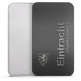 DeinDesign iPhone 16 Pro Max Handy H&uuml;lle Tasche Sleeve Socke Schutzh&uuml;lle Logo Eintracht Braunschweig Official Licensed Product Sleeve