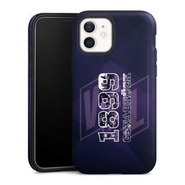 DeinDesign iPhone 12 mini Handy Panzer Handyh&uuml;lle robuste Outdoor H&uuml;lle Schutzh&uuml;lle matt Vfl Osnabr&uuml;ck Sports Official Licensed Product Tough Case