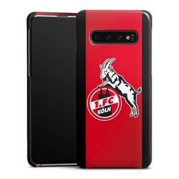 DeinDesign Galaxy S10 Handy Premium Case Smartphone Handyh&uuml;lle Schutzh&uuml;lle gl&auml;nzend 1. Fc K&ouml;ln Billy Goat Hennes Official Licensed Product Premium Case