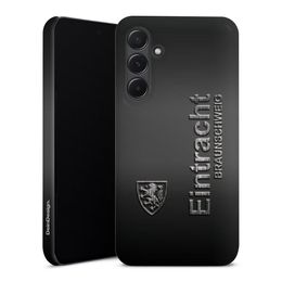 DeinDesign Galaxy A35 5G Handy Premium Case Smartphone Handyh&uuml;lle Schutzh&uuml;lle matt Logo Eintracht Braunschweig Official Licensed Product Premium Case