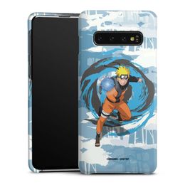 DeinDesign Galaxy S10 Handy Premium Case Smartphone Handyh&uuml;lle Schutzh&uuml;lle gl&auml;nzend Official Licensed Product Manga Naruto Shippuden Premium Case