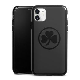 DeinDesign iPhone 11 Handy Silikon H&uuml;lle Case schwarz Handyh&uuml;lle Official Licensed Product Clover Spvgg Greuther F&uuml;rth