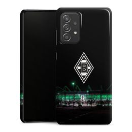 DeinDesign Galaxy A52s 5G Handy Premium Case Smartphone Handyh&uuml;lle Schutzh&uuml;lle gl&auml;nzend Borussia M&ouml;nchengladbach Official Licensed Product Stadium Premium Case