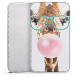 DeinDesign iPhone 16 Pro Max Handy H&uuml;lle Tasche Sleeve Socke Schutzh&uuml;lle Giraffe Animals Glasses Sleeve