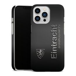 DeinDesign iPhone 13 Pro Handy Premium Case Smartphone Handyh&uuml;lle Schutzh&uuml;lle matt Logo Eintracht Braunschweig Official Licensed Product Premium Case